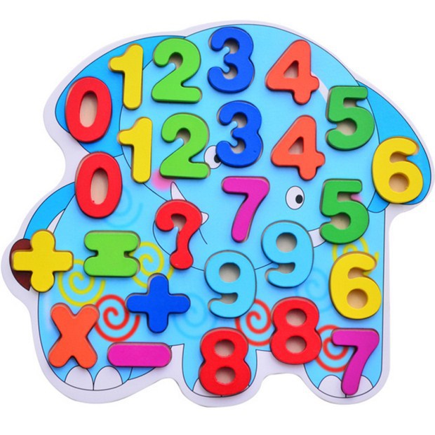 Elephant Number Puzzle – Seela Store